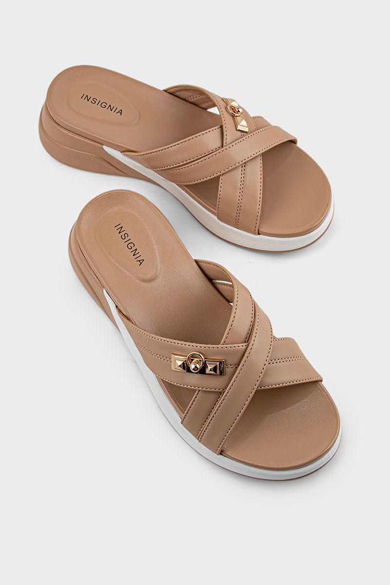 Party Wear Slip On IK0097-Beige – Insignia PK