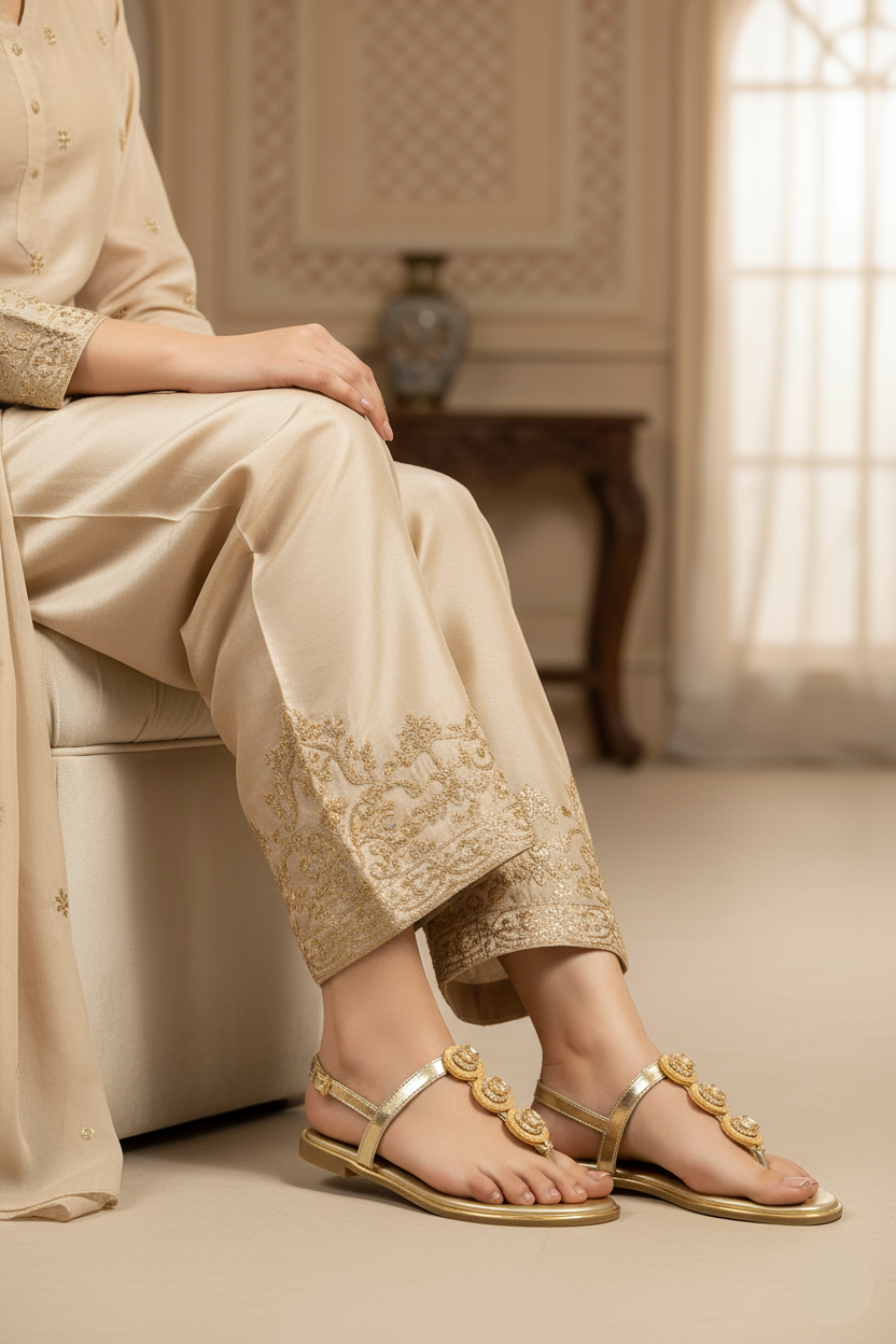Casual Sandal IF2051-Gold – Insignia PK